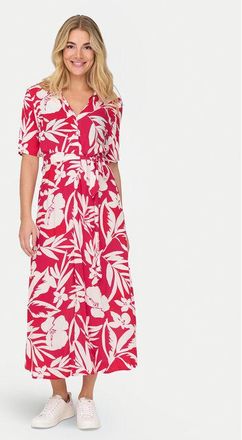 Jacqueline de Yong Hemdkleid Star 15320702 Rosa Regular Fit