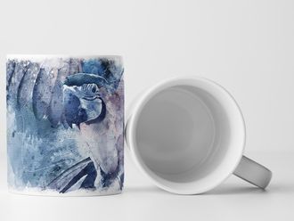 Paul Sinus Art Papagei IV Tasse als Geschenk, Design Sinus Art