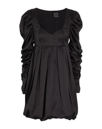 8 by YOOX BABYDOLL MINI DRESS