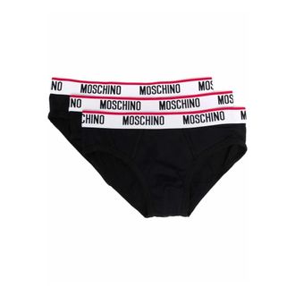 Moschino Slip Tri-Pack - - Underwear - Herren - Schwarzk - XS