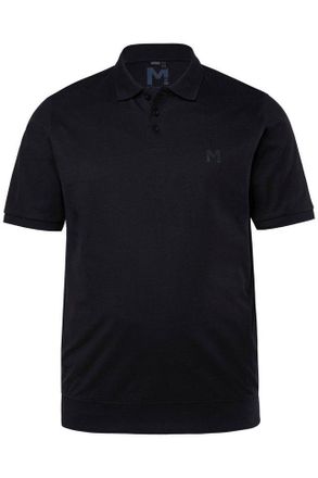 Men Plus Poloshirt Poloshirt Bauchfit Halbarm