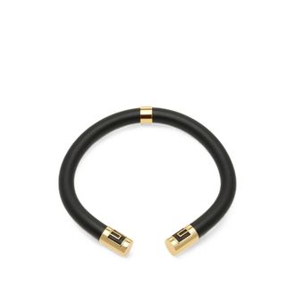 Elisabetta Franchi Tube Necklace With Logos