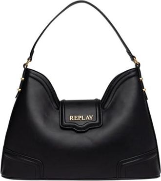 Replay FW3698 Sac à main pour femme 0098 Noir, 0098 Black