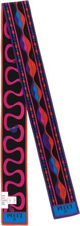 Pucci Bandeau en soie imprim&eacute; mixte - Femme - Accessoires - Multicolore - Taille: ONE Size