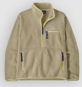 Patagonia Retro Pile Marsupial Half-Zip Pull Polaire gris