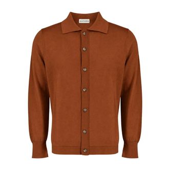 Autore Freeman Cardigan - - Knitwear - Herren - Braun - XL