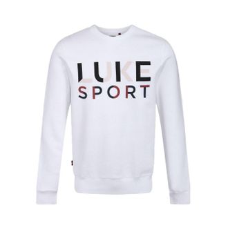 Luke Sweatshirt f&uuml;r Herren (Wei&szlig;/Schwarz)