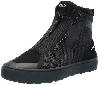 TCX Homme IKASU AIR Chaussure de Moto dété, Respirante avec Protections, Noir, 47 EU