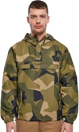 Brandit Summer Windbreaker, color: swedish camo, size: 3XL
