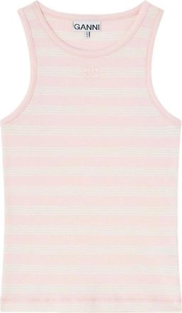 Ganni Femme, Tops, Rose, Taille: 40 FR Ganni T-shirts et Polos