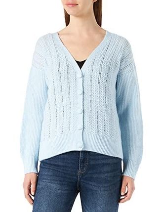 Nafnaf MREVY Pull-Over, Bleu Shirting, L Femme
