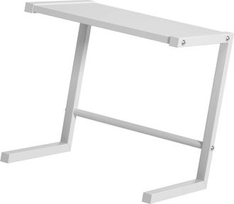 FOMIYES Mikrowellenst&auml;nder aus Kohlenstoffstahl Kompakter Metall Halter f&uuml;r Kleine Haushaltsger&auml;te Platzsparendes K&uuml;chenregal f&uuml;r Arbeitsplatte und Airfryer