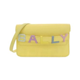 Bally Pre-owned Logo Crossbody Leder Umh&auml;ngetasche - - Pre-owned - Damen - Gelb - ONE SIZE