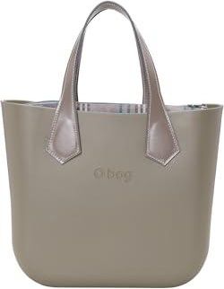 O bag Sac &agrave; main mini en Compos&eacute; thermoplastique, gris (29 X 31 X 12 cm)