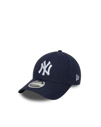 New Era Unisex Baseball Cap 9forty M-Crown Linen Blue Polyester Hat
