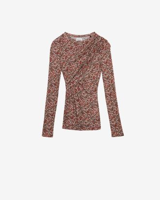 Isabel Marant Top Dressi - Femme - Orange - Taille36 - Marant &Eacute;toile