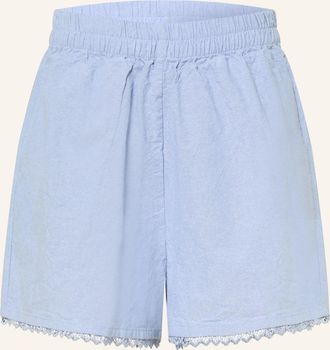 American Vintage American Vintage Shorts Feoly Mit Spitze blau