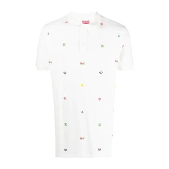 Kenzo Polo Shirts - - Tops - Herren - Wei&szlig; - M