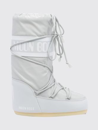 Moon Boot Schneestiefel Icon aus Nylon mit gedrucktem Logo