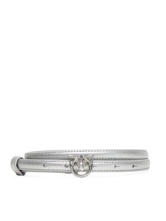 Pinko G&uuml;rtel Love Berry H1 Belt AI 25-26 PLT01 102148 A0F1 Silberfarben