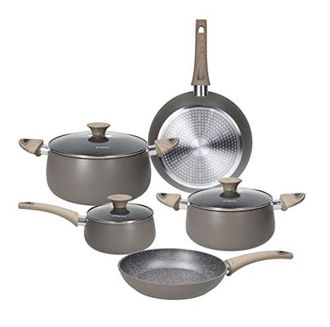 Tognana WW79108EOKT 8 Stück Batterie, Aluminium, grau