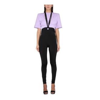 The Attico Damen, Jumpsuits & Playsuits, Schwarzk, XSGr&ouml;&szlig;e
