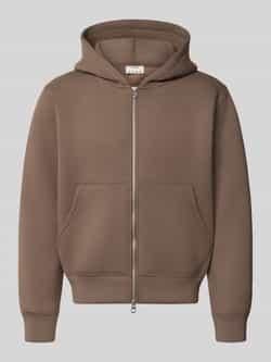 Jack & Jones Relaxed Fit Sweatjacke mit Zweiwege-Rei&szlig;verschluss