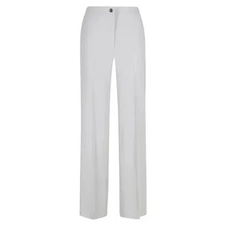 Seventy Femme, Pantalons, Gris, Taille: 38 FR Straight Pantalons