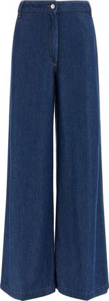 Nude Nude, Femme, Jeans, Bleu, Taille: 36 FR Tilda Wide Leg Denim Jeans