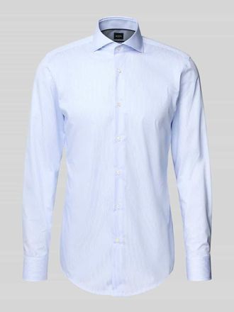 HUGO BOSS Slim Fit Businesshemd aus reiner Baumwolle