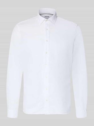 Jake*s Regular Fit Freizeithemd aus Leinen-Mix