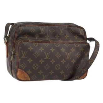 Louis Vuitton Pre-owned Vintage Canvas Crossbody Bag - - Pre-owned - Damen - Braun - ONE SIZE