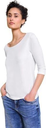 Street One Pania T-Shirt, White, 44 Femme