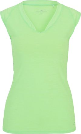 Venice Beach Sport-T-Shirt f&uuml;r Damen mit l&auml;ssiger Schnittform und V-Ausschnitt ELEAMEE M, Pistachio