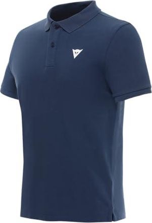 Dainese Speed Demon Polo T-Shirt, Bleu Insigne, Medium Mens