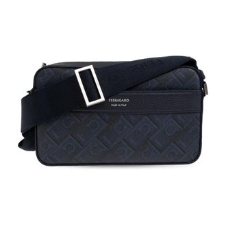 Ferragamo Herren, Taschen, Blau, ONE SIZEGr&ouml;&szlig;e