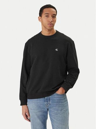 Calvin Klein Jeans Sweatshirt LV04RC296G Schwarz Regular Fit