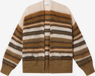 Isabel Marant Cardigan Danah - Homme - Ecru/camel - Taille XS - Isabel Marant