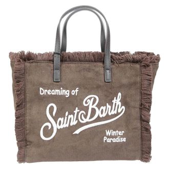 MC2 Saint Barth Colette Cord-Tasche - - Bags - Damen - Braun - ONE SIZE