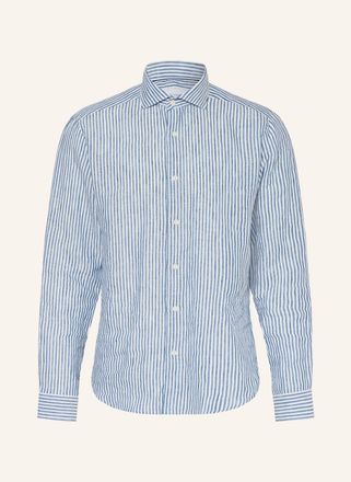 Eton Leinenhemd Regular Fit blau