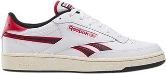 Reebok Club C Revenge Mixte Sneaker, White Vectorred Black, 44.5 EU