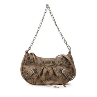 Balenciaga Sac bandouli&egrave;re Le Cagole Pre-owned - Femme - Pre-owned - Brun - Taille: ONE Size