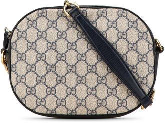 Gucci Hobo Bags - Mini GG Supreme Chain Crossbody - Gr. unisize - in Braun - f&uuml;r Damen