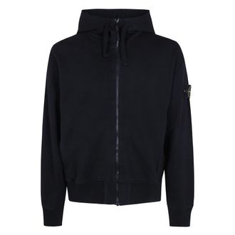 Stone Island Zip-throughs - Homme - Sweatshirts et sweats &agrave; capuche - Noir - Taille: S