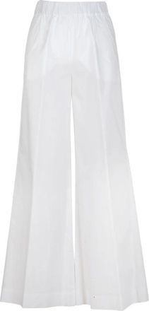 Emma & Gaia Femme, Pantalons, Blanc, Taille: 40 FR Wide Pantalons