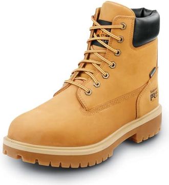 Timberland 6-inch Direct Attach Mens Wheat Steel Toe Boot