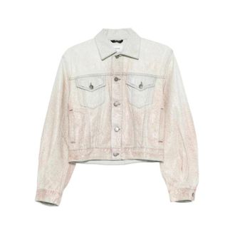 Haikure Cropped Jeansjacke - - Jackets - Damen - Blau - S