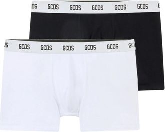 GCDS Essentials Boxer 2er-Pack - - Underwear - Herren - Schwarzk - S