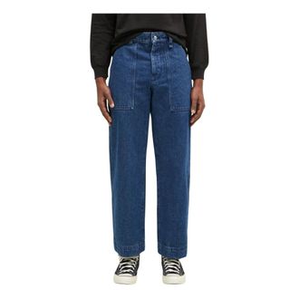 Maison Kitsun&eacute; Jean de travail - Homme - Jeans - Bleu - Taille: W33