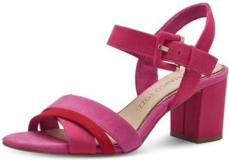 Marco Tozzi Sandale &agrave; talon by Guido Maria Kretschmer 2-28323-42 Femme, Pink Comb, 41 EU